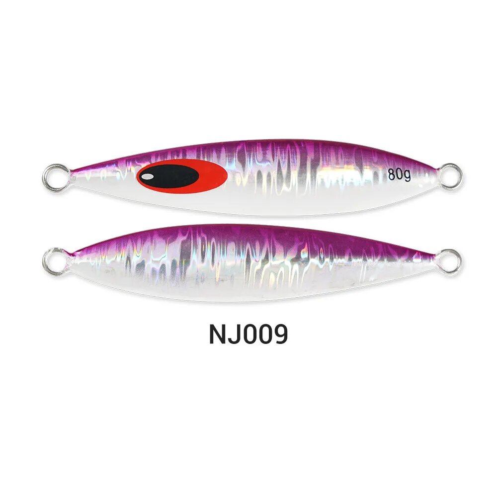 NOEBY Slender Slow Pitch Jig 60-220г Фиолетовый, 220g, NJ009