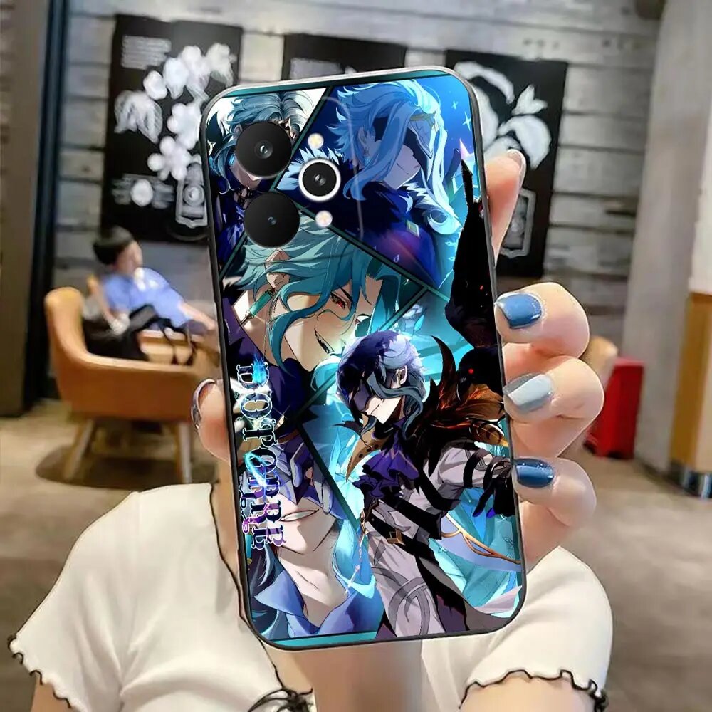 Чехол Realme 16 15 Raiden Xiao Genshin Impact, BSBLA08