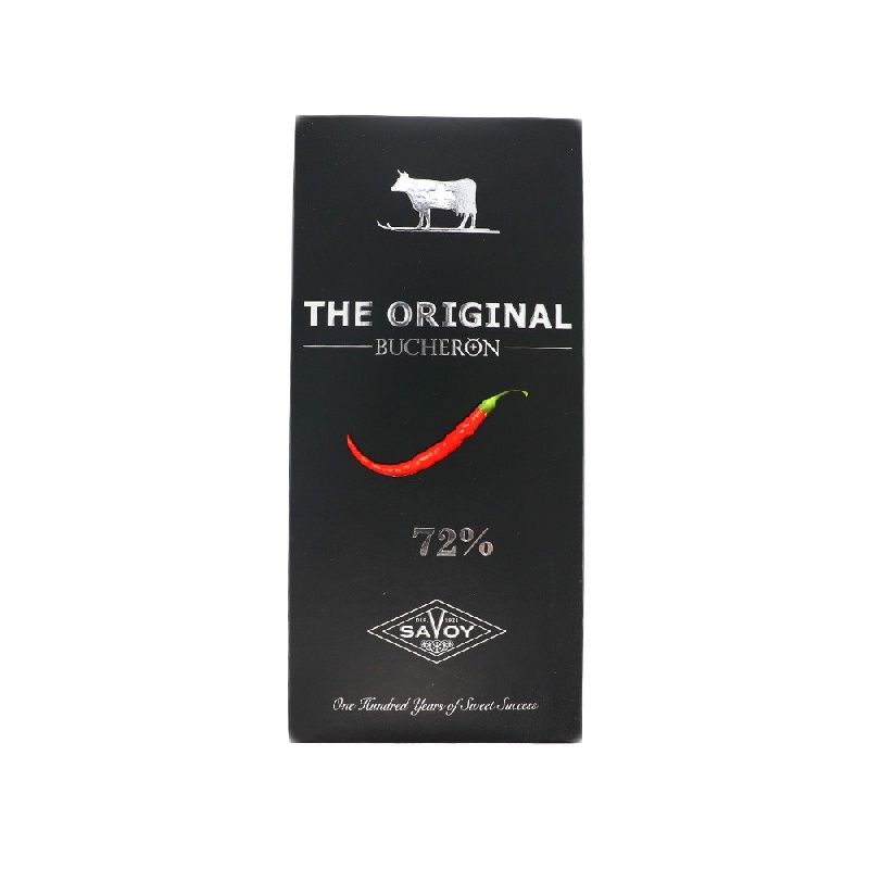 Шоколад BUCHERON THE ORIGINAL горький с кайенским перцем /картон/ 90г