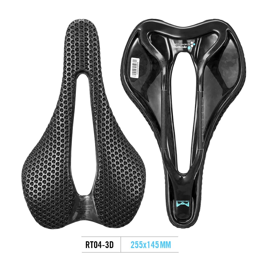 Седло RYET 2026 из карбона для горных и шоссейных велосипедов RT04 Carbon Saddle