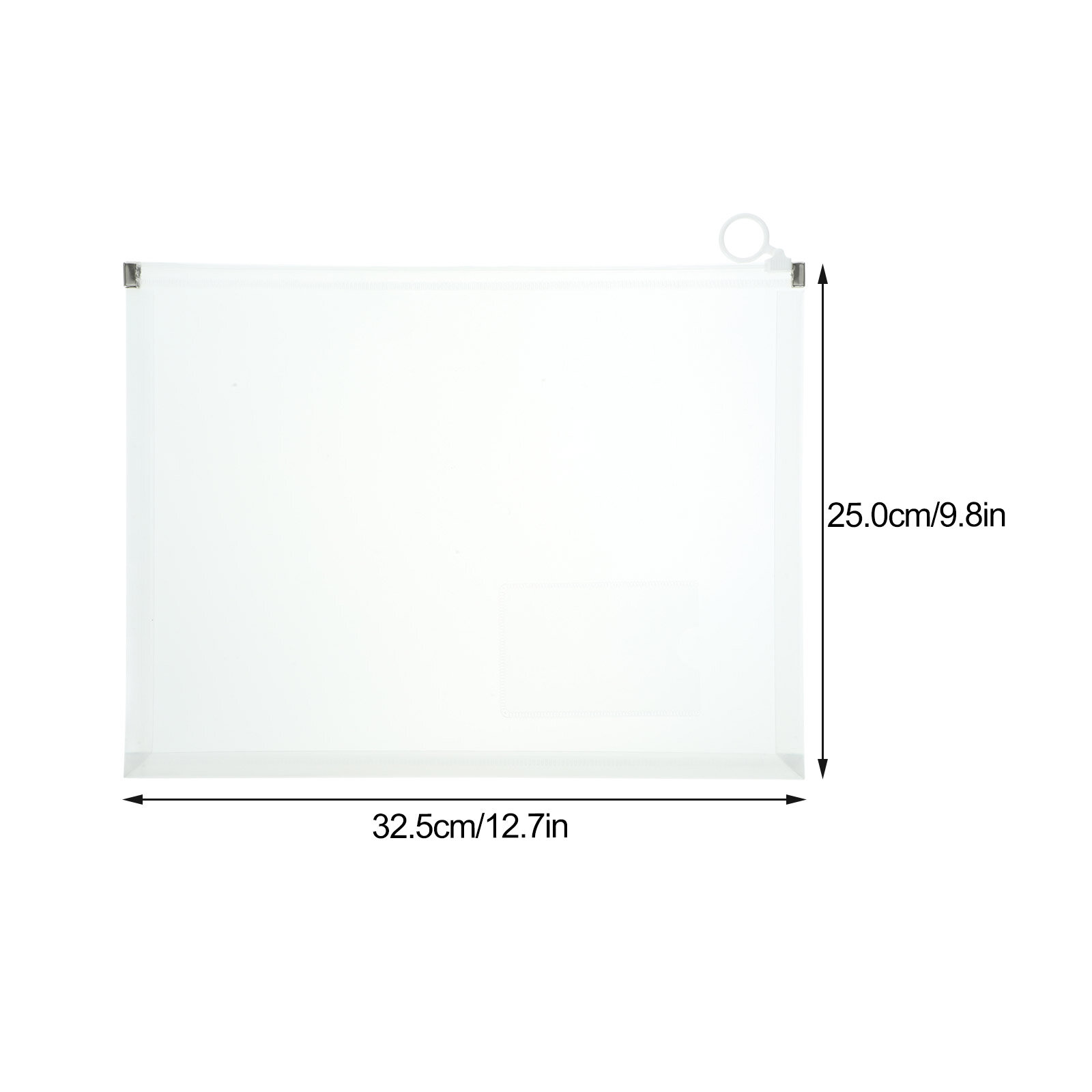 Папки Для Документов Из Пластика 5 Штук Белого Цвета Размер 32.5x2.5x0.2 Cm