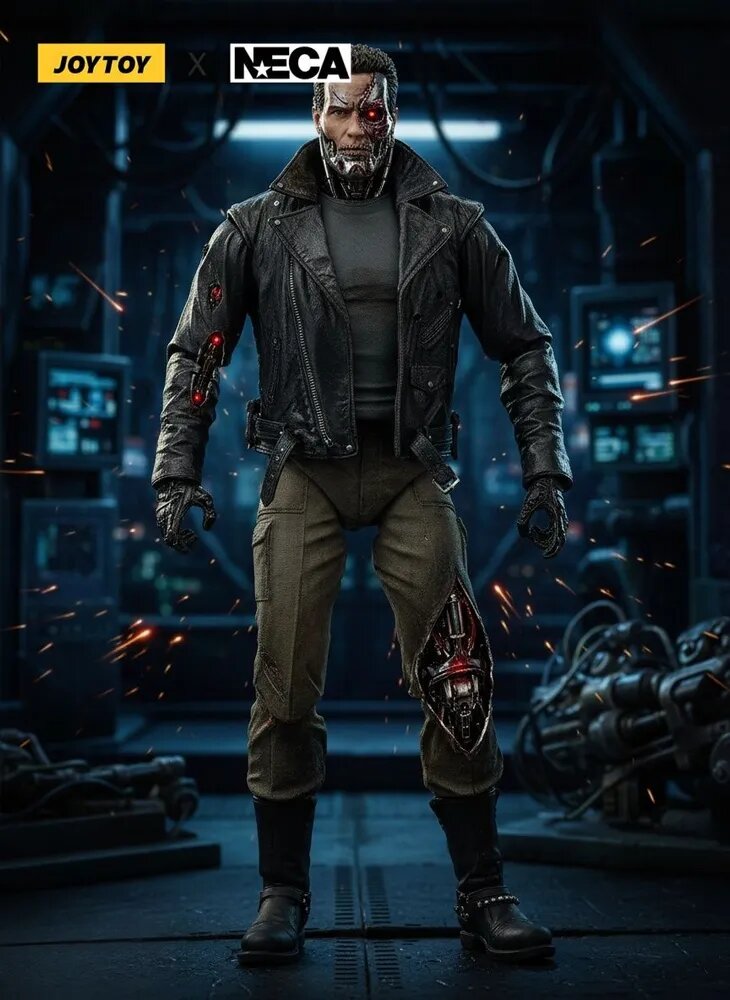 Фигурка / Терминатор T-800/ из фильма Терминатор 007
