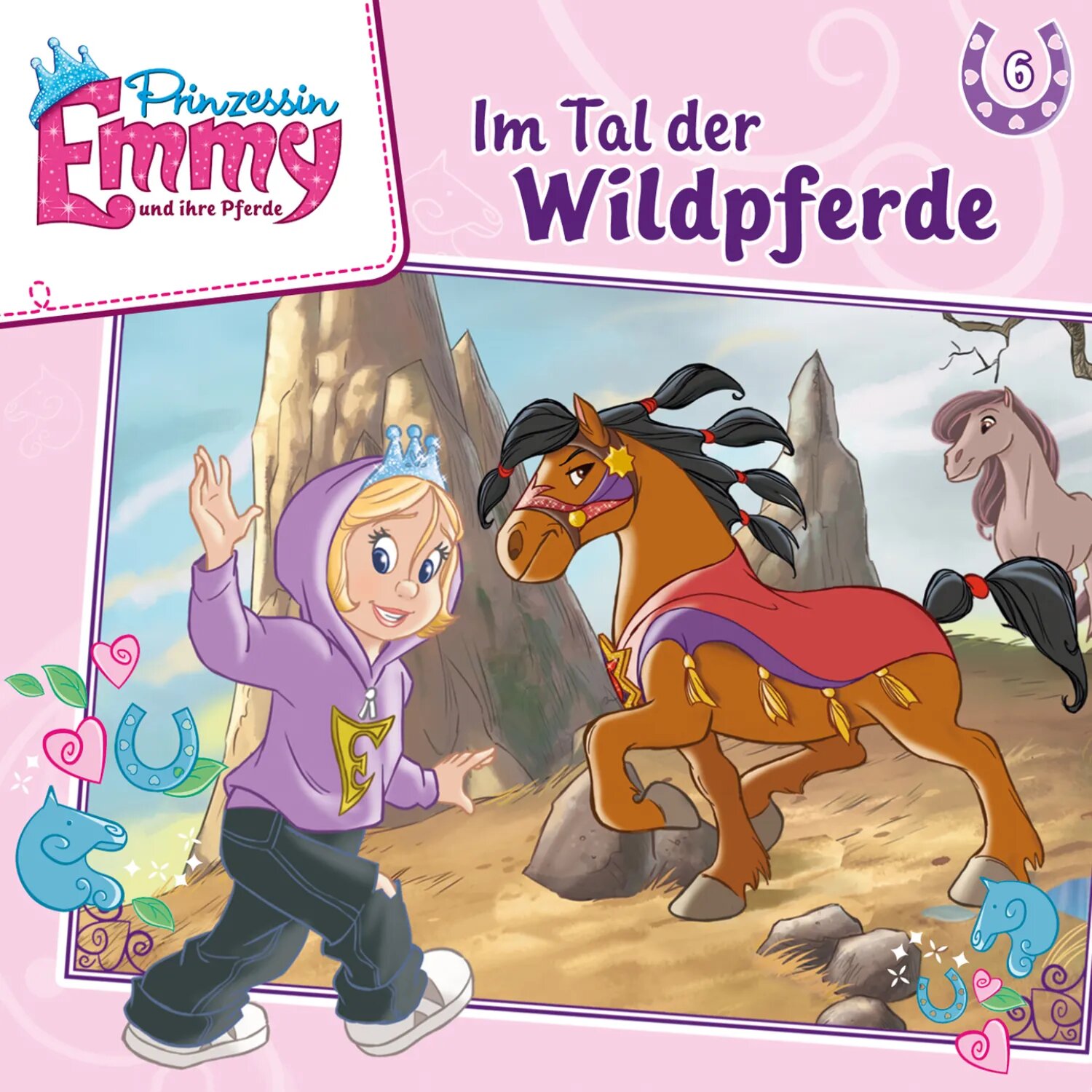 Prinzessin Emmy und ihre Pferde, Folge 6: Im Tal der Wildpferde [Аудиокнига]