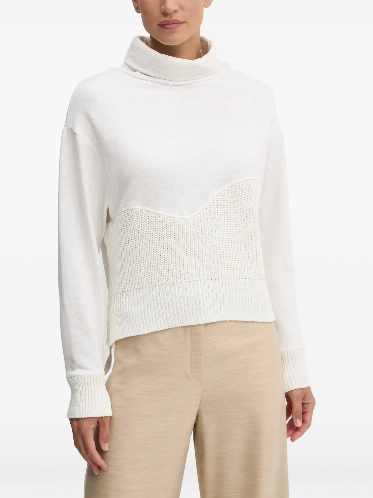 Свитер Sportalm Panelled high-neck sweater