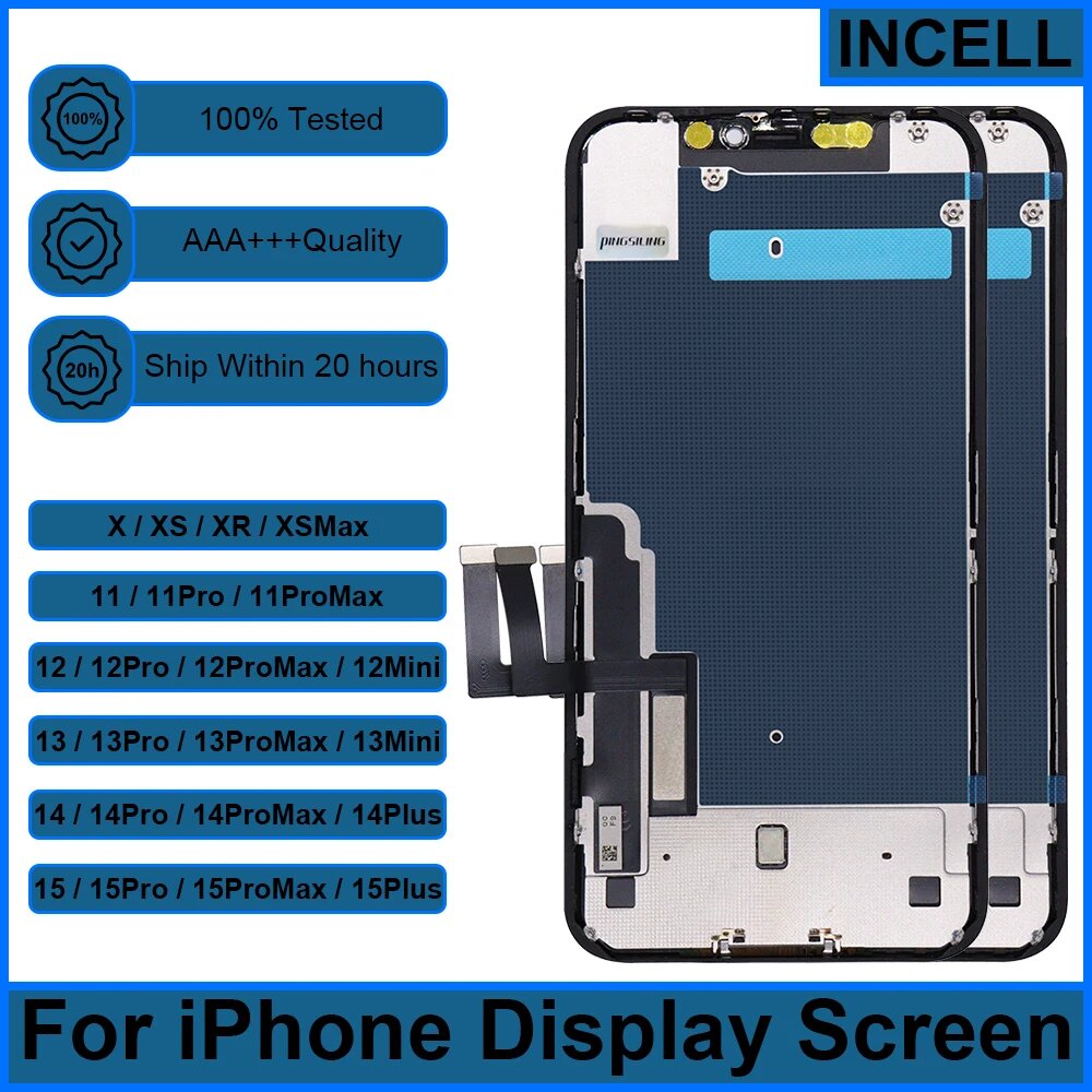 Дисплей PINGSILING INCELL для iPhone 11, черный