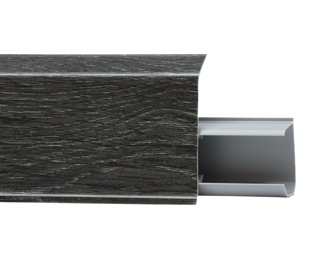 Плинтус пластиковый Winart Quadro 55 мм Вирджиния 542, 1 шт.