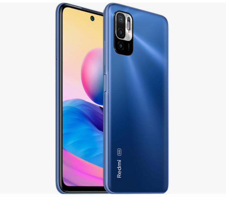 Смартфон Xiaomi Redmi Note 10T 4/128 ГБ RU, Dual nano SIM,синий. б/у уценка