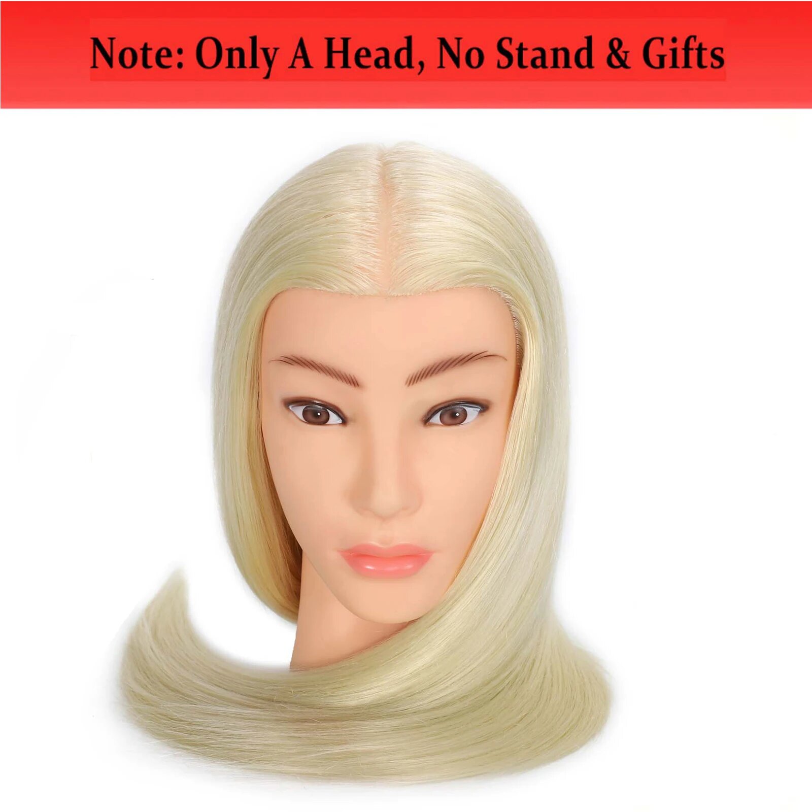 Голова-манекен OPINI, блондинка, 70% натуральных волос Blonde Head Only