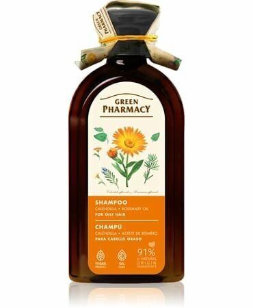 Шампунь Green Pharmacy Calendula Shampoo, для жирных волос, 350 мл