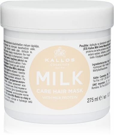 Маска для волос Kallos KJMN Professional Milk, 275 мл