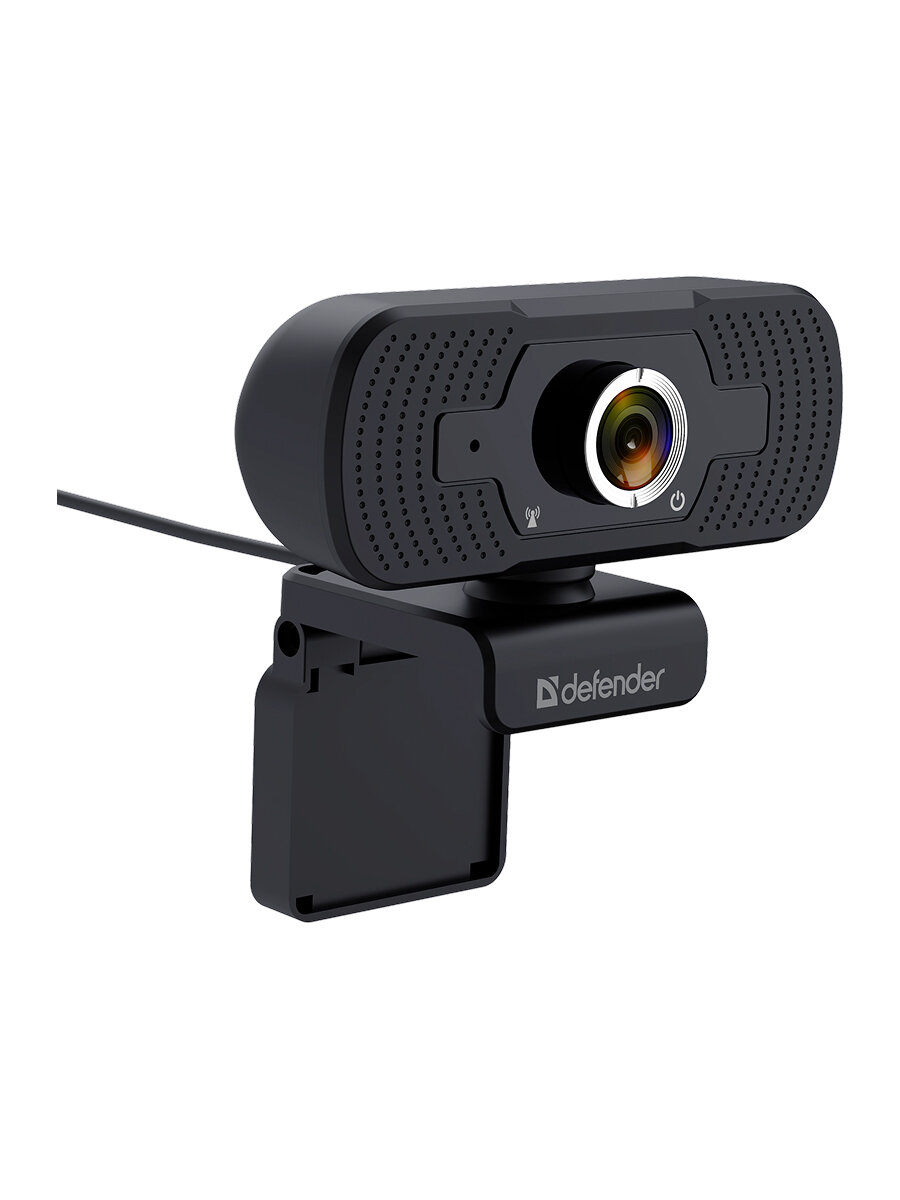 Камера-Web DEFENDER QHD G-lens 2591 черный (4MP, 2560х1440, USB 2.0) (63191)