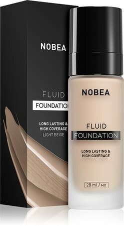 Тональный крем Nobea Day-to-Day Fluid Foundation, оттенок soft beige 07, 28 мл