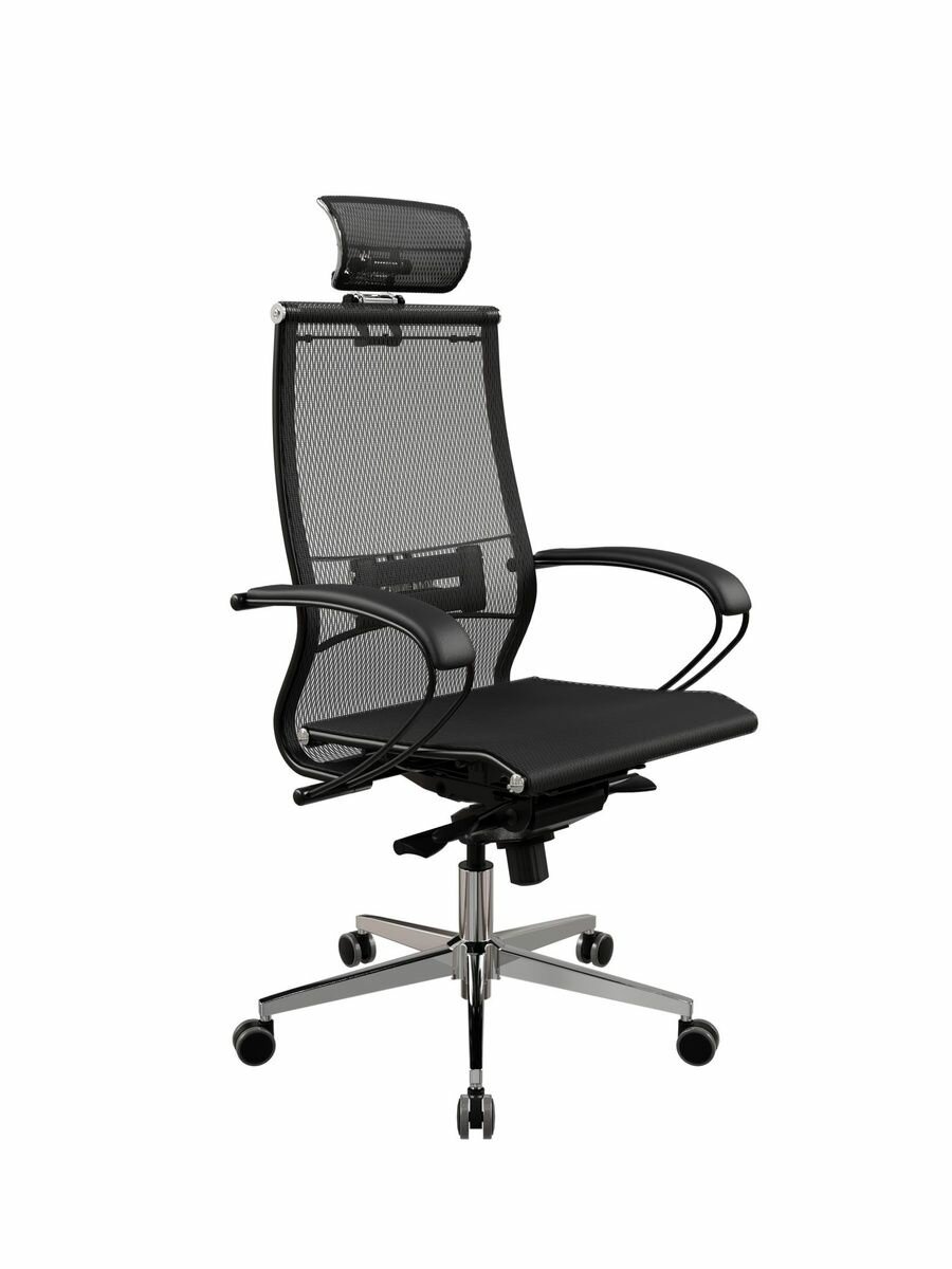 Кресло компьютерное Samurai S-2.05 Office Edition Smart\хромированное пятилучие