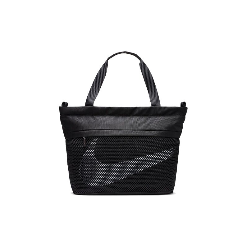Сумка NIKE, фактура матовая, красный/черный — фото 1