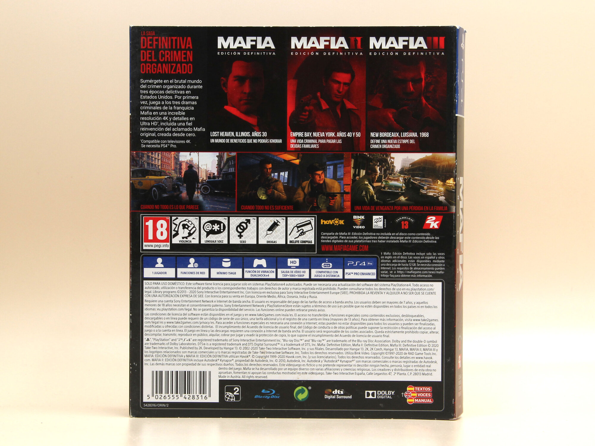 Mafia Trilogy (PS4/PS5, RU) — фото 1