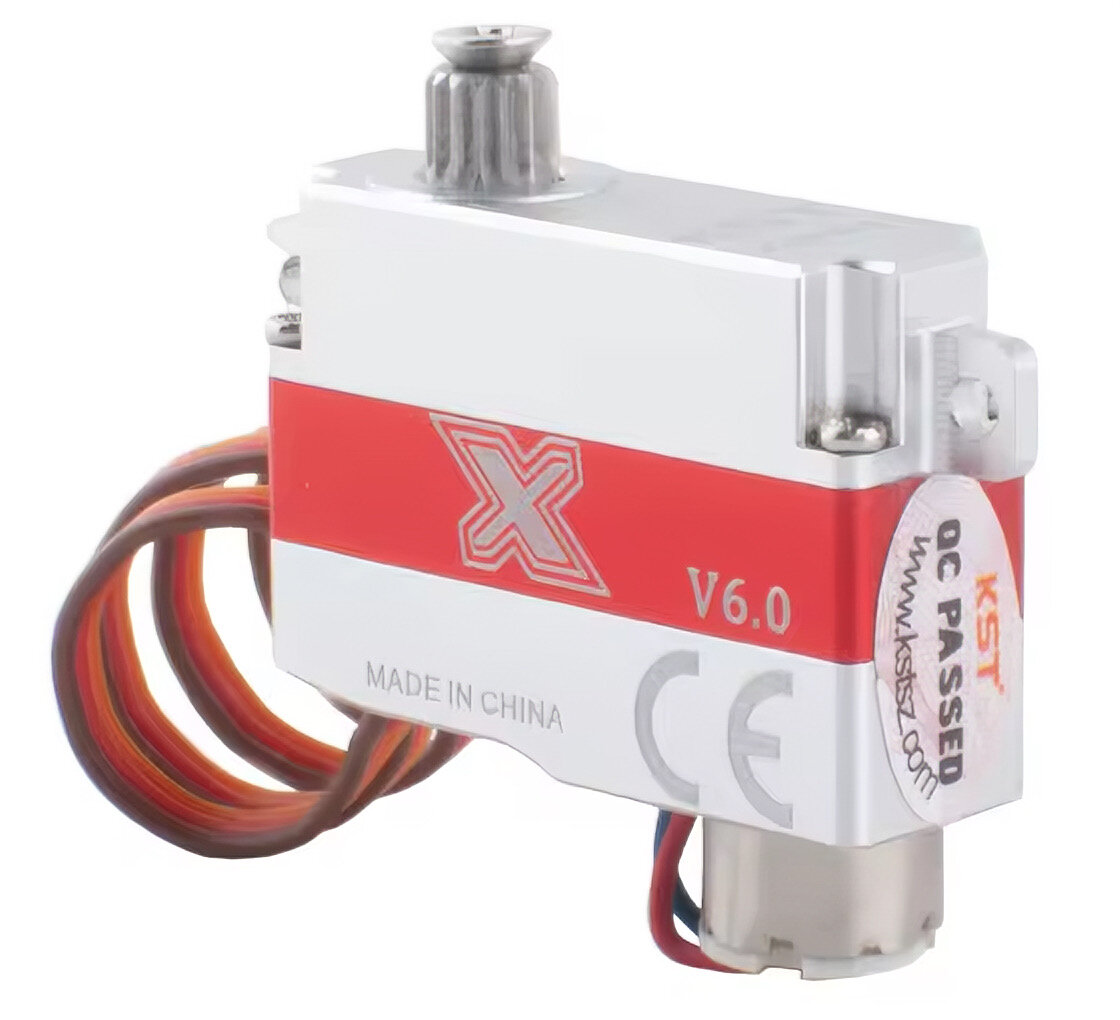 Сервопривод KST X08 V6.0 2.7 кг·см 7.4 В для мини RC-моделей: дронов, самолётов, вертолётов и робототехники
