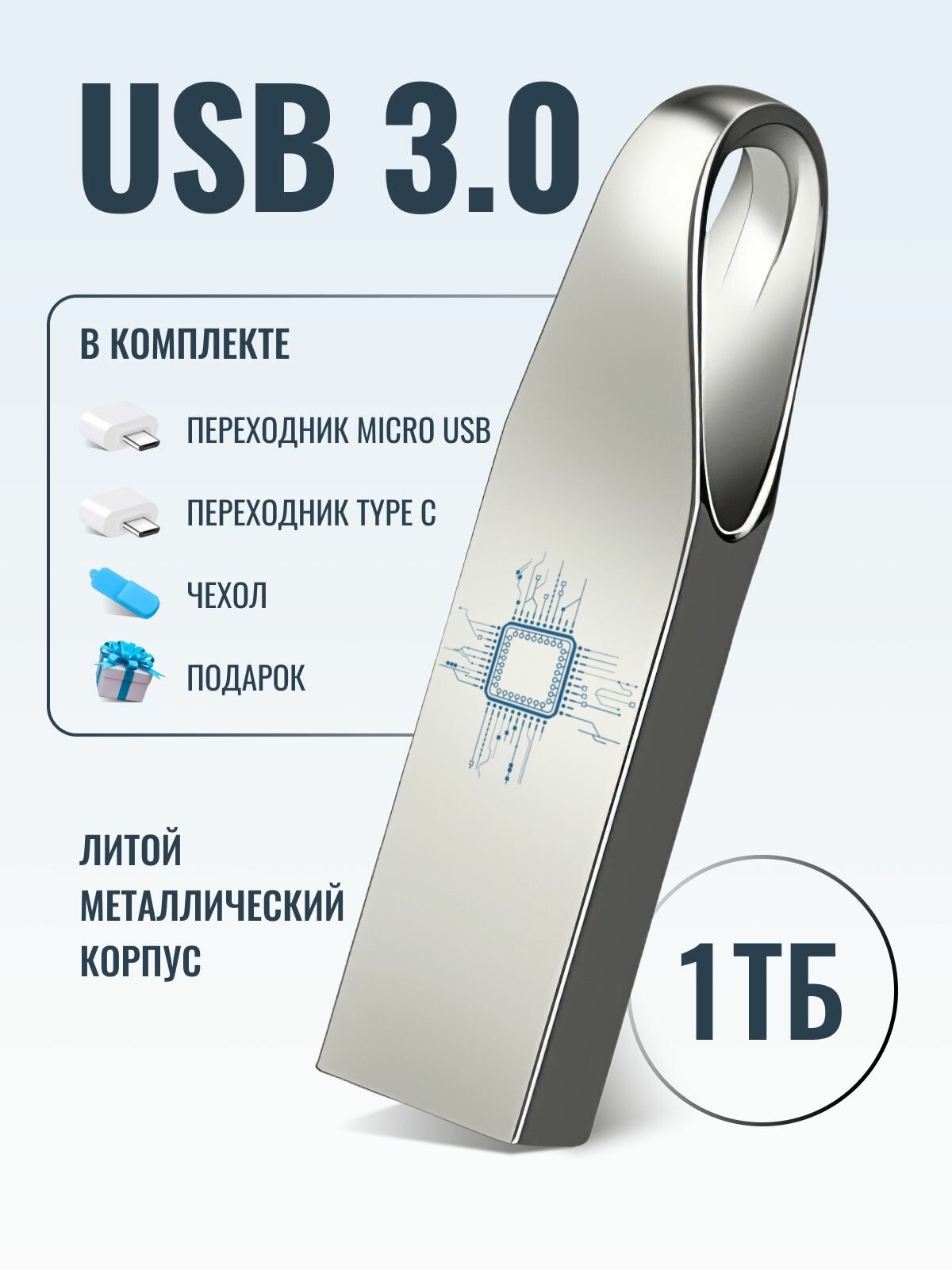 USB Флеш-накопитель, Флешка 2 ТБ