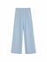 Брюки HUGO Stripe-pattern embroidered-logo trousers, размер 40, blue