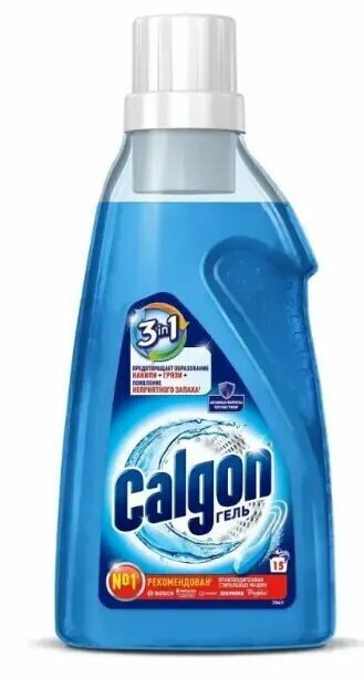 Средство Calgon для смягчения воды и предотвращения образования известкового налета 3в1 гель, 750мл