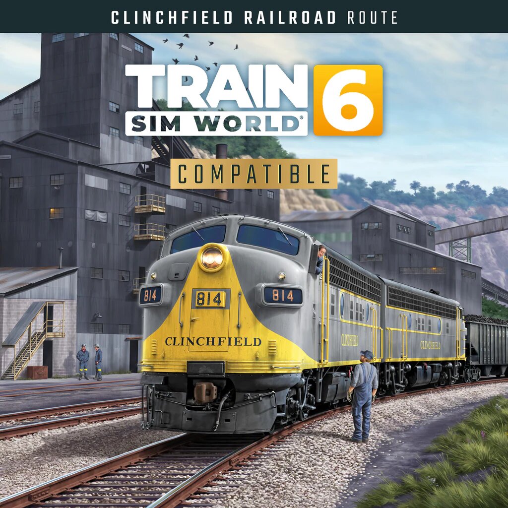 Дополнение Train Sim World 6: Clinchfield Railroad: Elkhorn - Dante, цифровое издание PlayStation 4 и PlayStation 5, регион Турция / код пополнения баланса