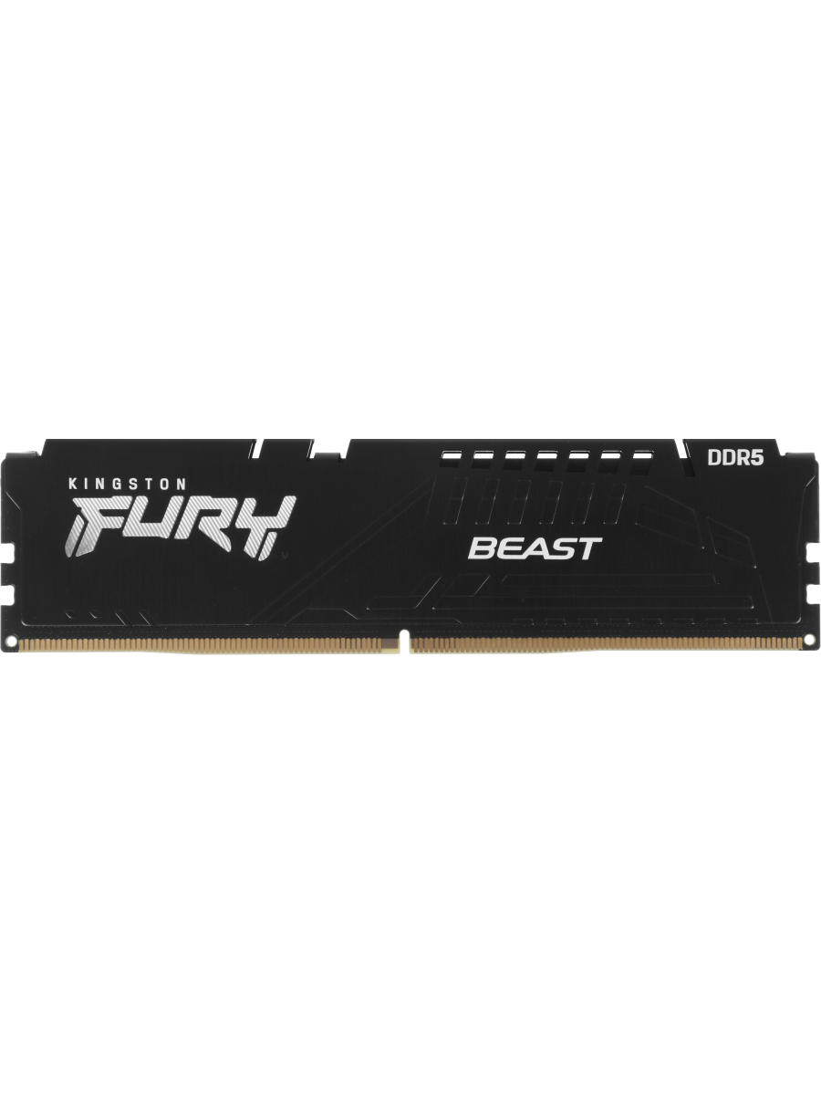 Память DDR5 16GB 6800MHz Kingston KF568C34BBE-16 Fury Beast Black Expo RTL Gaming PC5-54400 CL34 DIMM 288-pin 1.4В kit single rank с радиатором RTL
