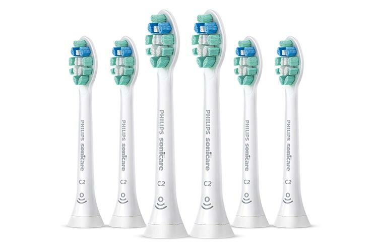 Насадка для электрической зубной щетки PHILIPS Sonicare C2 Optimal Plaque Defence HX9021/67, 13398282