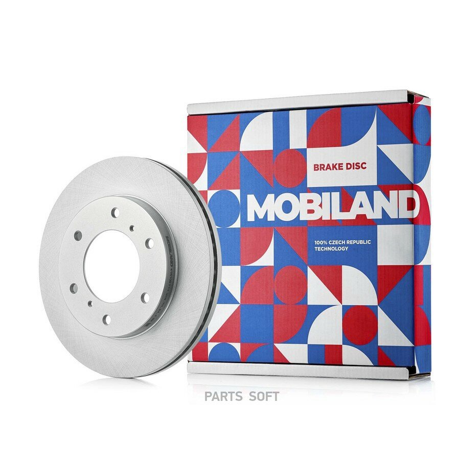 MOBILAND 416109711 диск тормозной передний!\ Mitsubishi Pajero 2.5TDi/3.2Di-D/3.5GDi 00>
