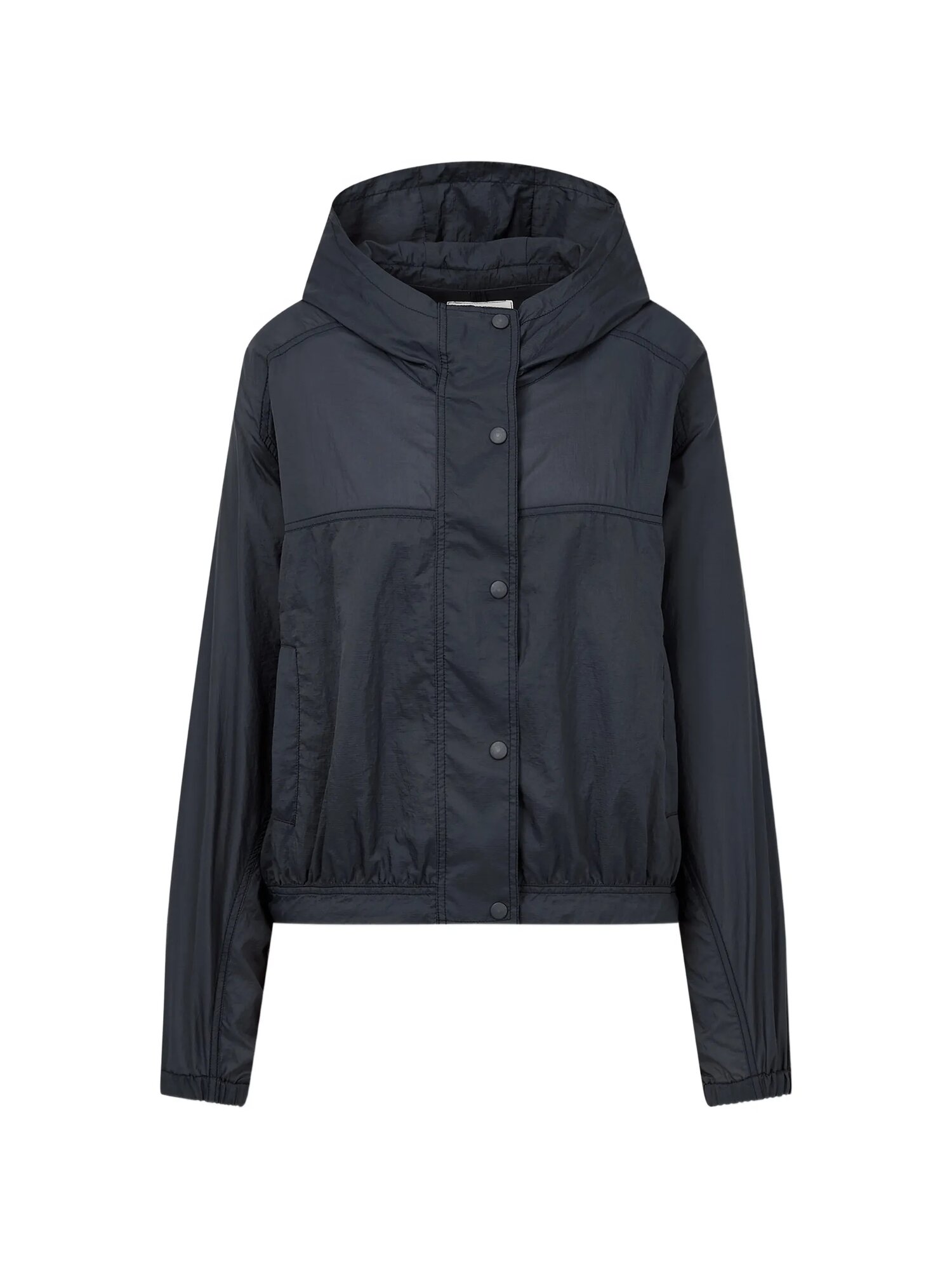 Куртка Hooded snap-button oversized jacket