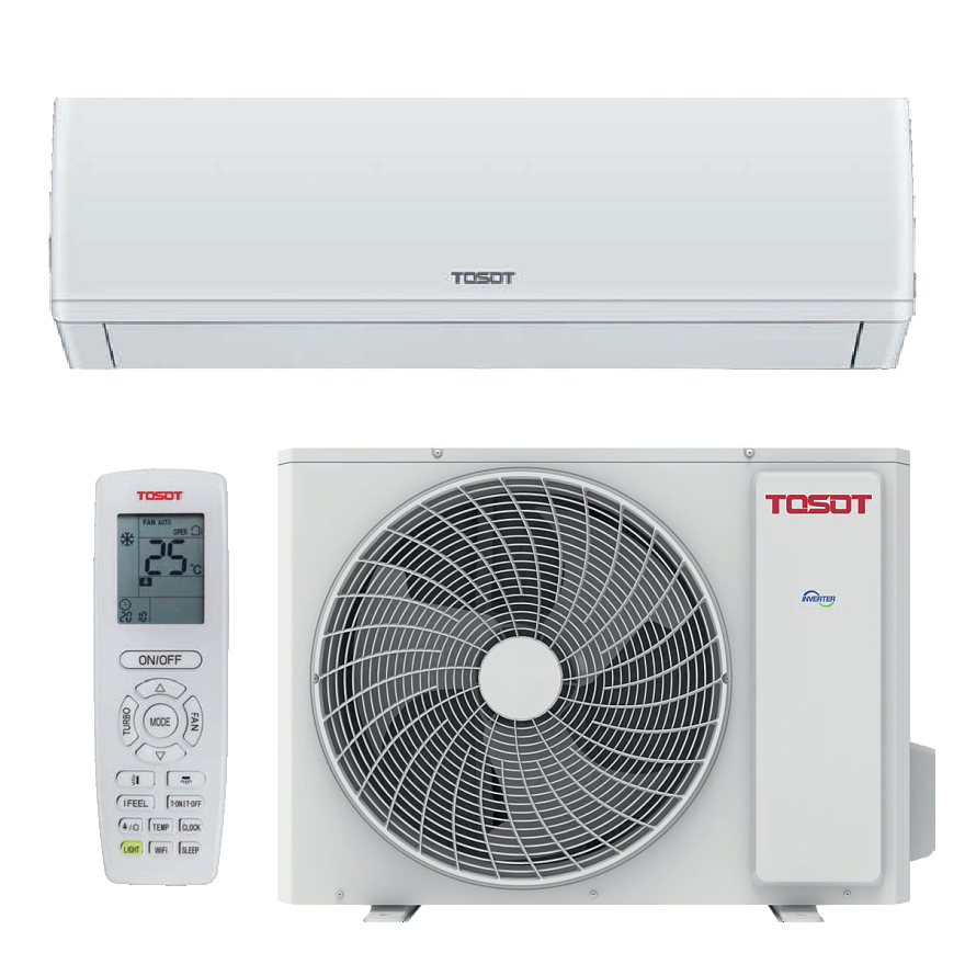 Инверторная сплит-система Tosot Natal Inverter T07H-SNE/I/T07H-SNE/O на 20 кв. м завод GREE