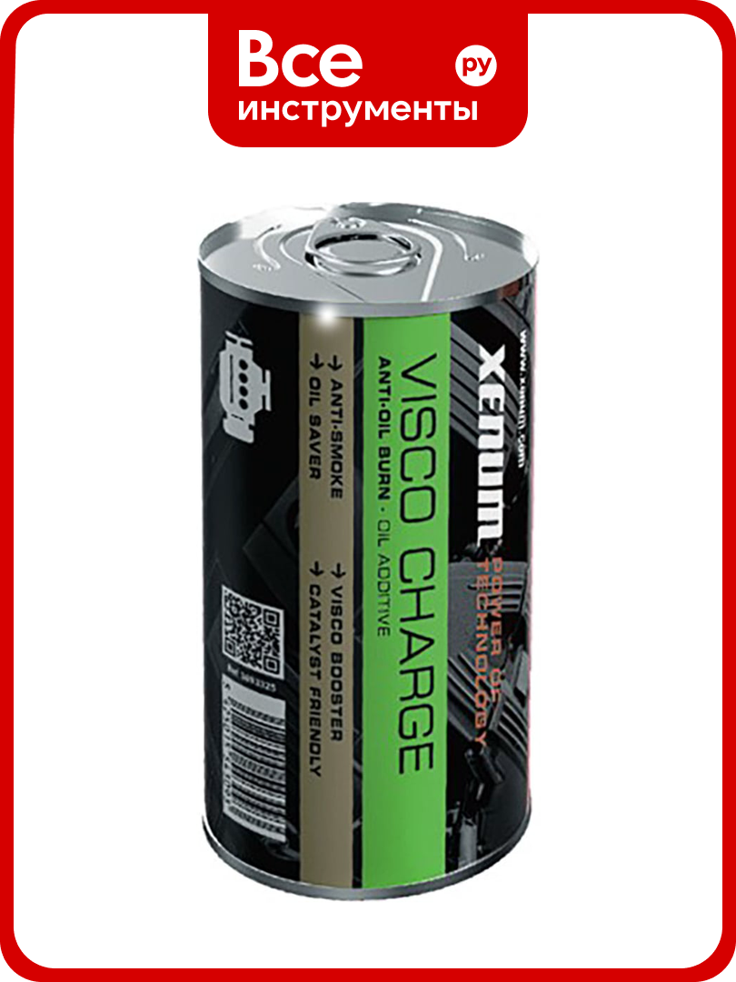 Присадка в масло XENUM для изношенных двигателей Visco Charge, 0,325 л, Особенно эффективно в старых двигателях