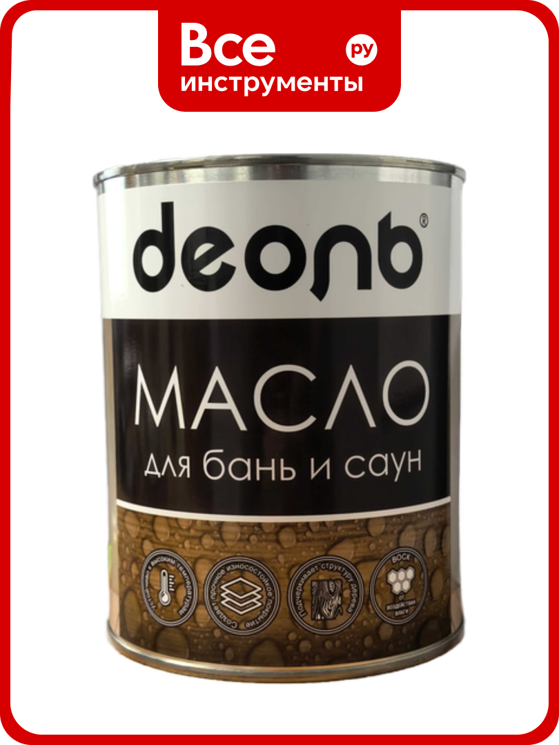 Масло для бань и саун Деоль 0.75л 00033495