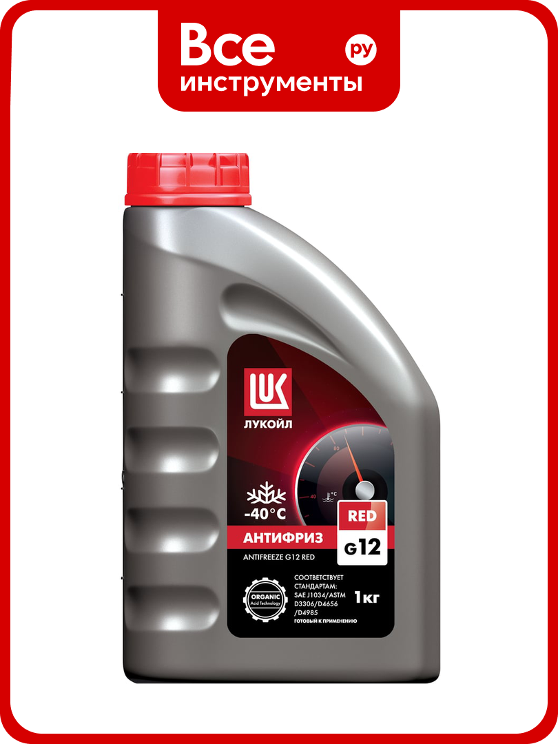 Антифриз Лукойл G12 RED, 1 кг 227392