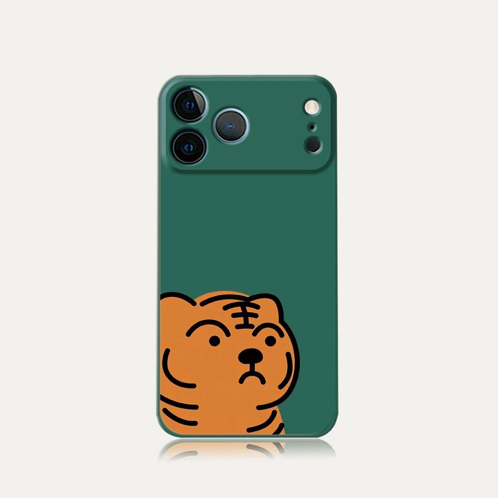 IPhone 17 Pro Изумрудно-зеленый матовый мягкий чехол - Прочная защита от царапин