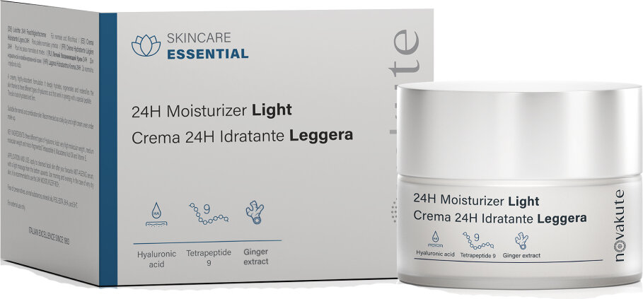 Novakute Легкий увлажняющий крем 24 часа Essential 24H Moisturizer Lihght Essential Cream 200ml