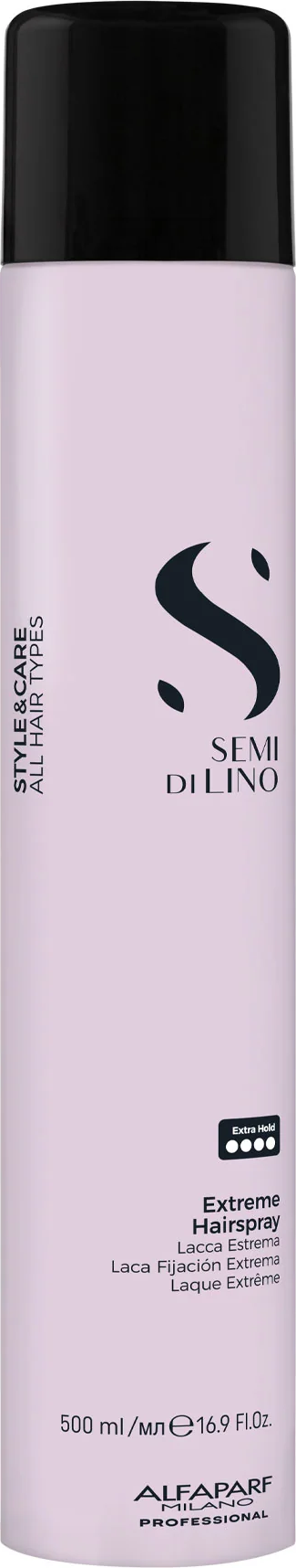 Alfaparf Milano Professional Лак для волос экстрасильной фиксации Extreme Hairspray 500 мл Extreme Hairspray Sdl Style & Care 500 50g