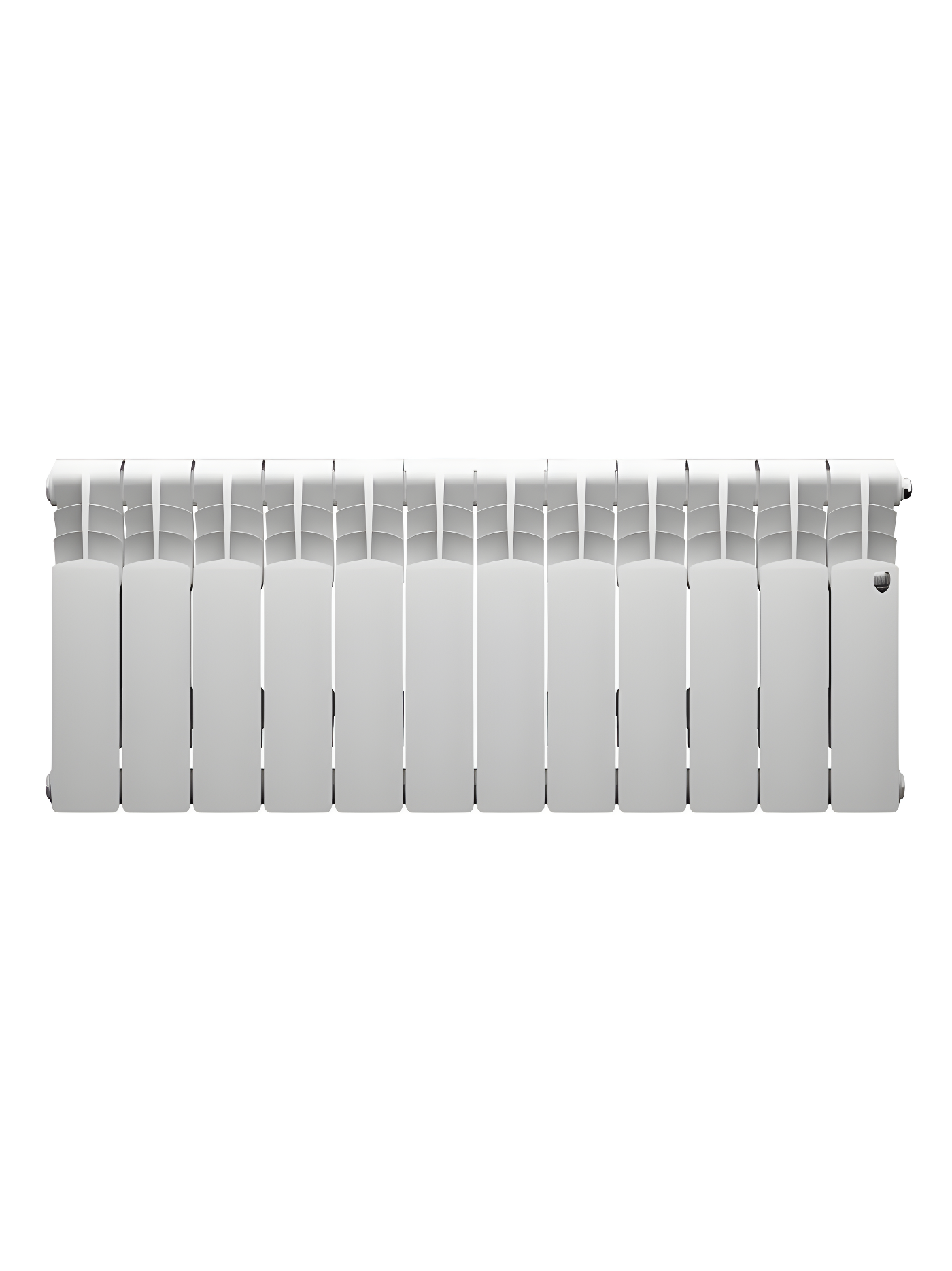 Радиатор биметаллический Royal Thermo BILINER B 350 Белый - 8 секц, Белый (Bianco Traffico)