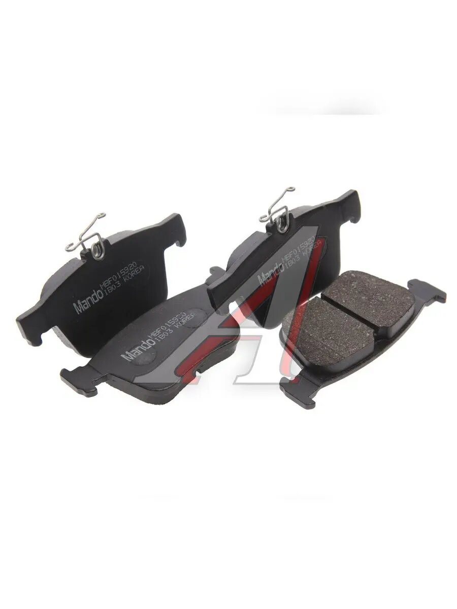 Колодки тормозные MANDO для VW Golf, AUDI A3 (задние) —