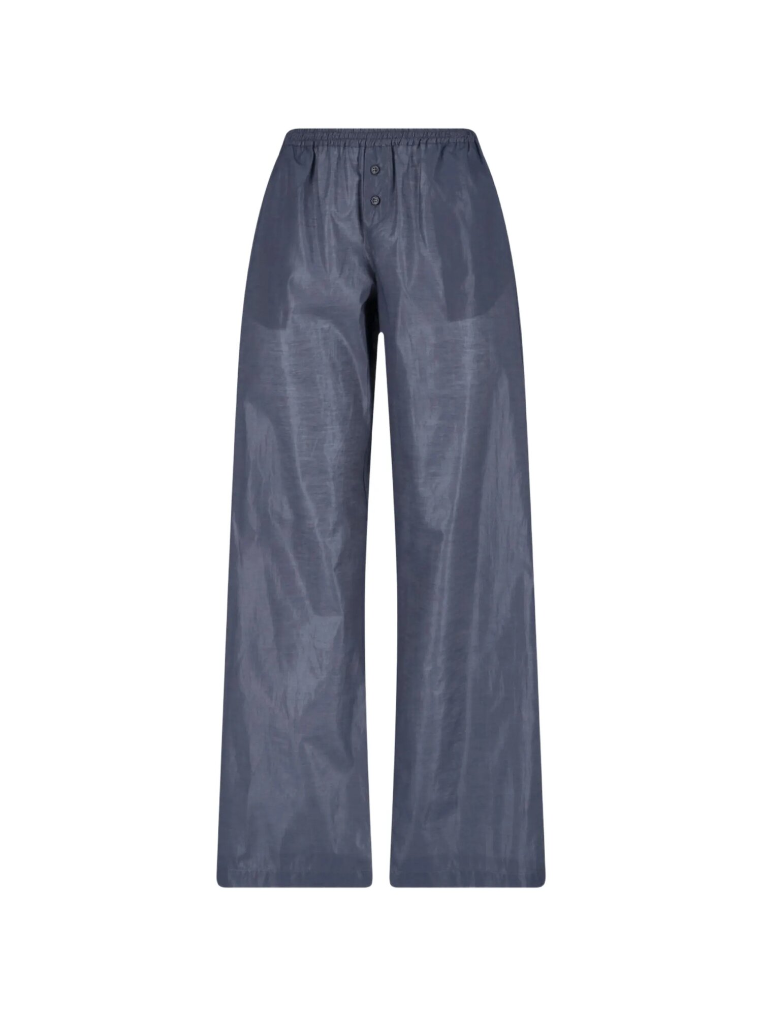 Брюки Elasticated-waist wide-leg trousers