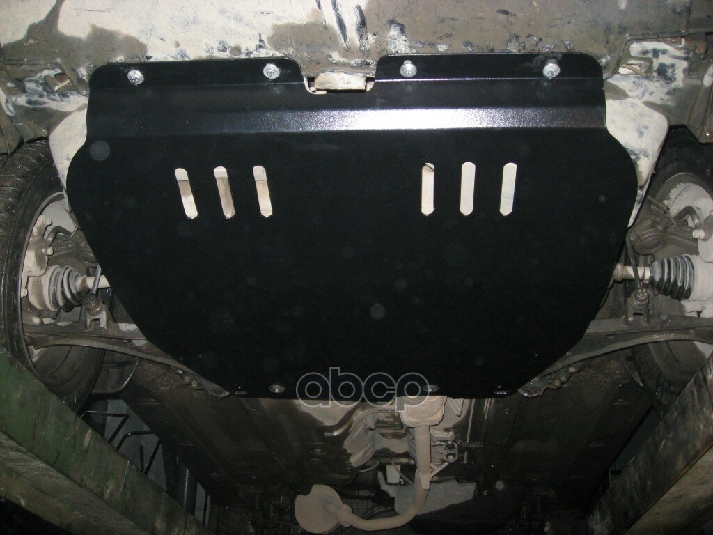 Защита картера и КПП (сталь 2 мм) + комплект крепежа для Honda HR-V 1999-2005 (V - 1.6; 2.0) AlfEco арт. ALF.09.15