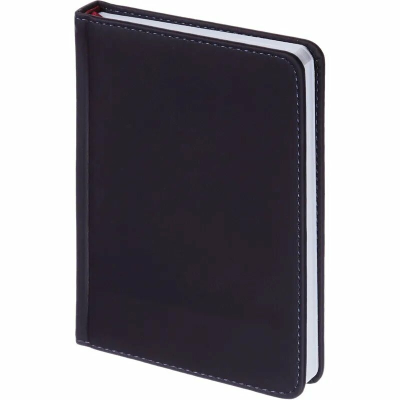 Ежедневник недатированный A6+, 136л, VELVET темно-синий navy 3-495/16, 994594
