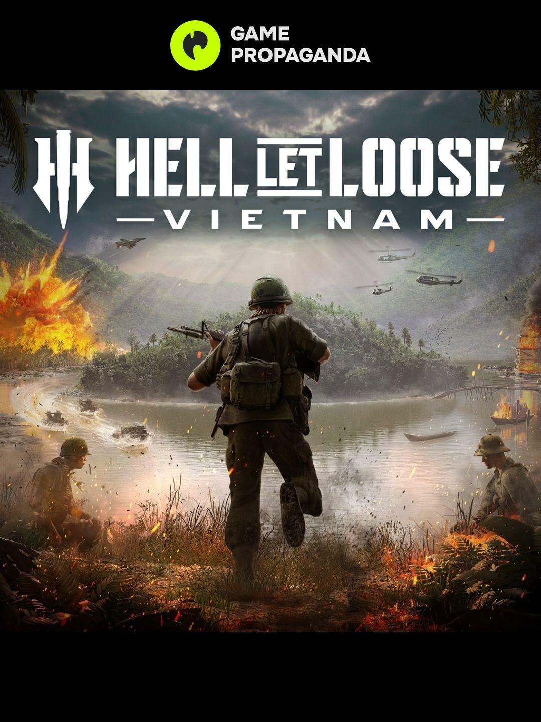 Игра Hell Let Loose: Vietnam PS5 + 51 TRY на баланс PSN. Турция. Цифровая версия