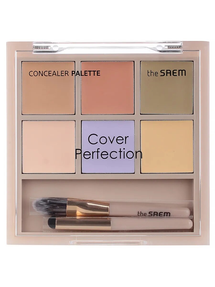 Консилер The Saem Cover Perfection 01 Cover&Correct WB 727440718, для всех типов кожи, 12 мл