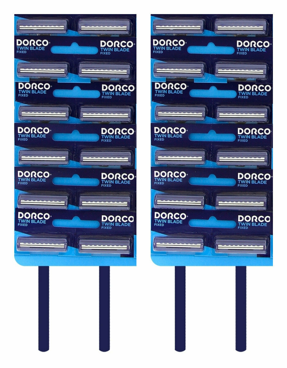Бритва одноразовая Dorco TG708, 12 шт, 2 уп.
