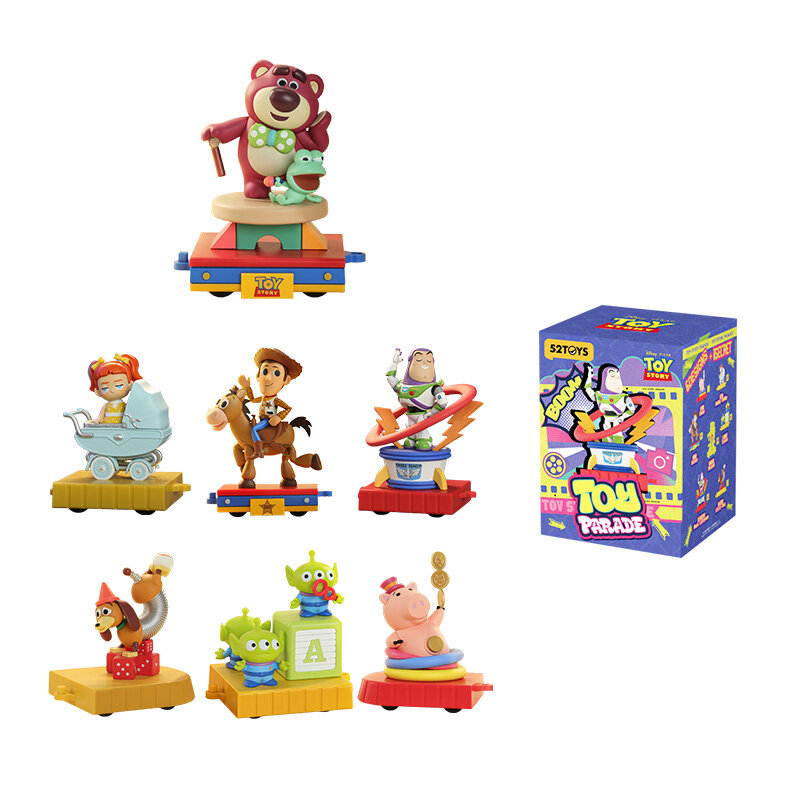 Кукла унисекс 52TOYS Disney История игрушек Цветочный парад Тайные коробки, Single Mystery Box (Random Pick)