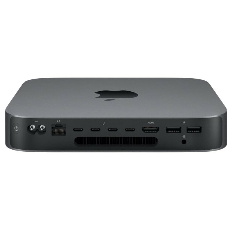 Apple Mac Mini Space Gray (Core i3 3,6 ГГц, 8 ГБ, SSD 128 ГБ, Intel UHD Graphics 630) Б/У