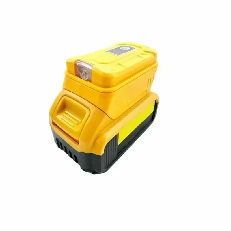 Беспроводной фонарик. Преобразователь адаптера батареи для аккумуляторов DeWalt 18V