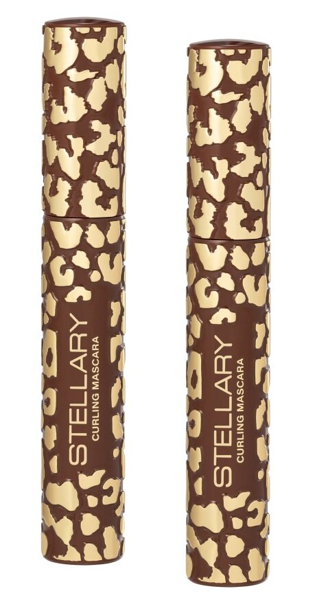 Подкручивающая тушь Stellary для ресниц / Curling mascara Wild Black тон 01 2шт