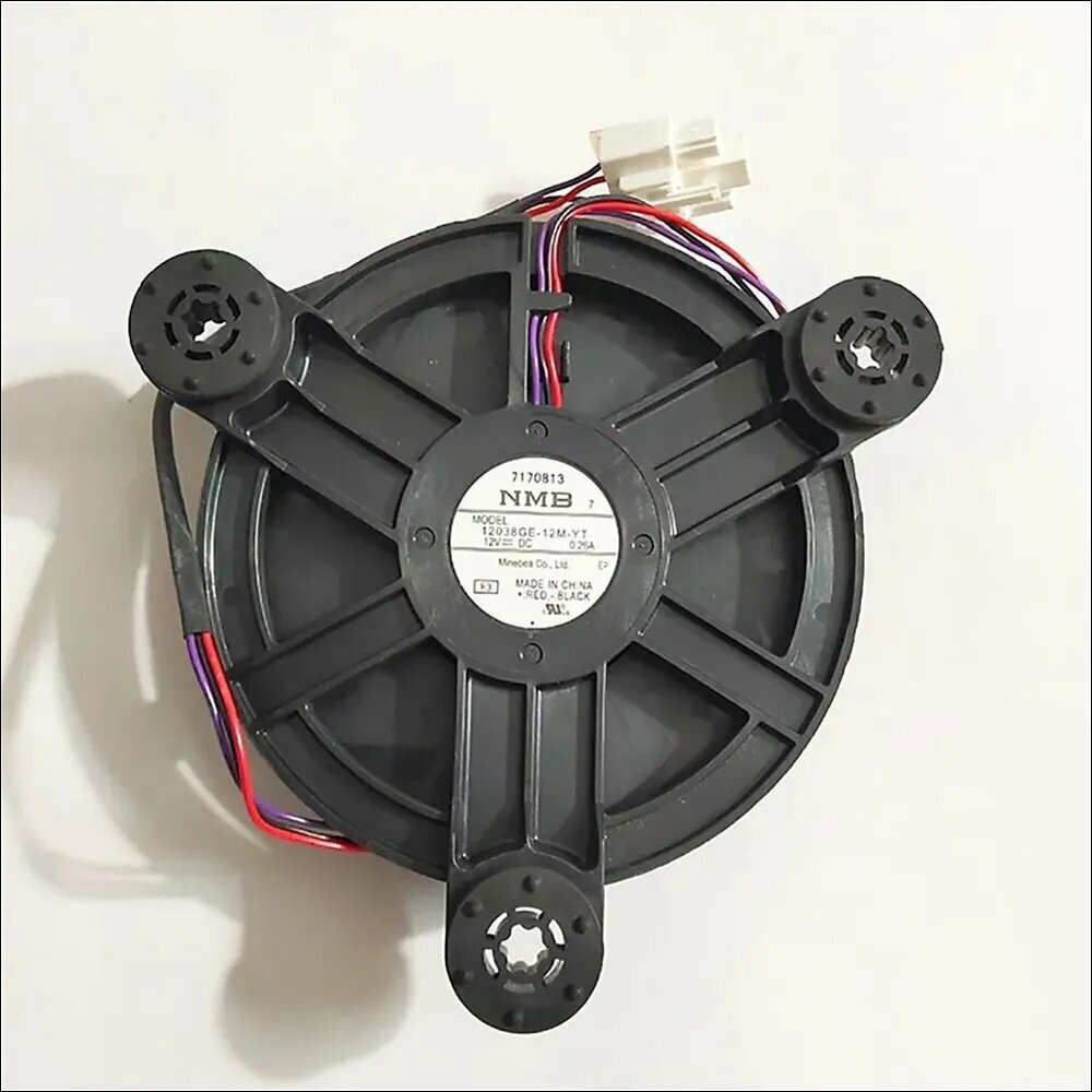 NMB 12038 GE-12M-YT DC12V 0.26A Встроенный вентилятор для охлаждения холодильника