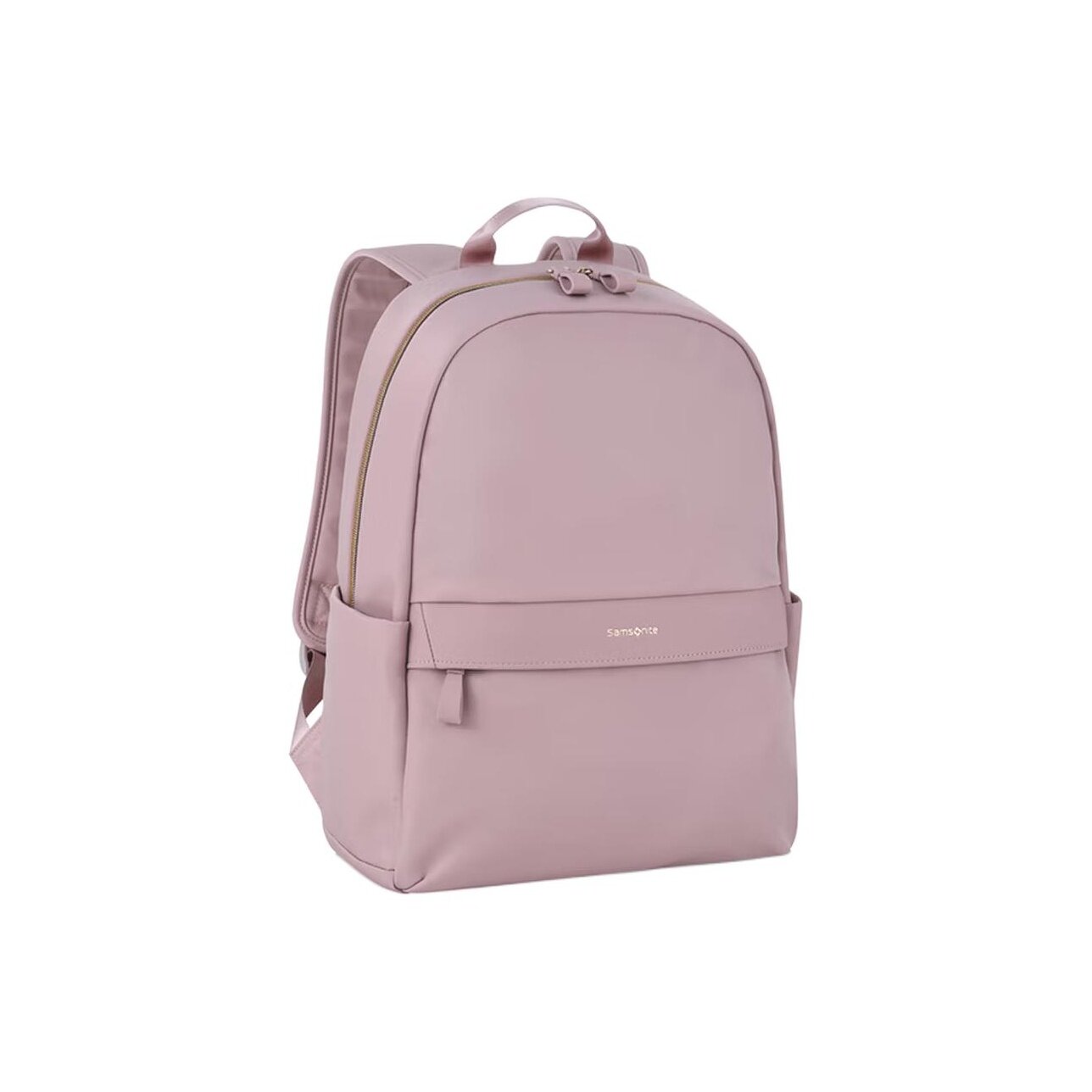 Сумка Samsonite, фактура матовая, розовый, — фото 1