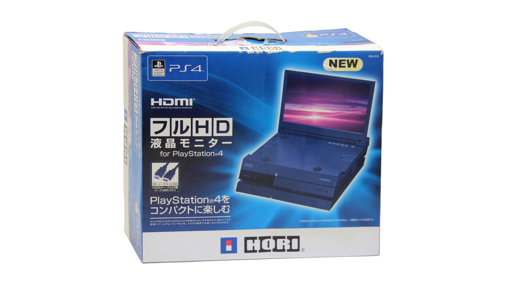 Портативный ЖК монитор HORI PS4-014 для PS4 В коробке